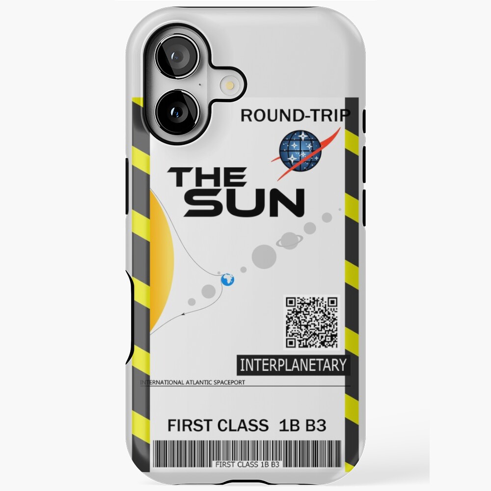 "The Sun space ticket" Sticker for Sale by jc007 | Redbubble