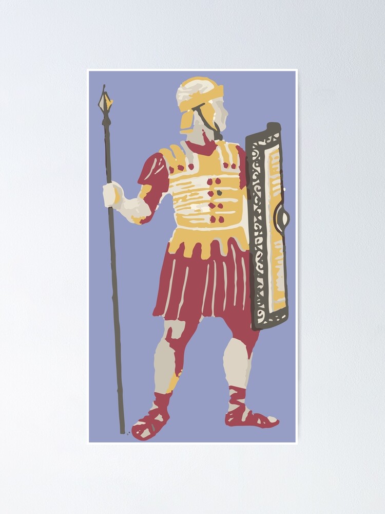 "roman soldier" Poster by Luck-1997 | Redbubble