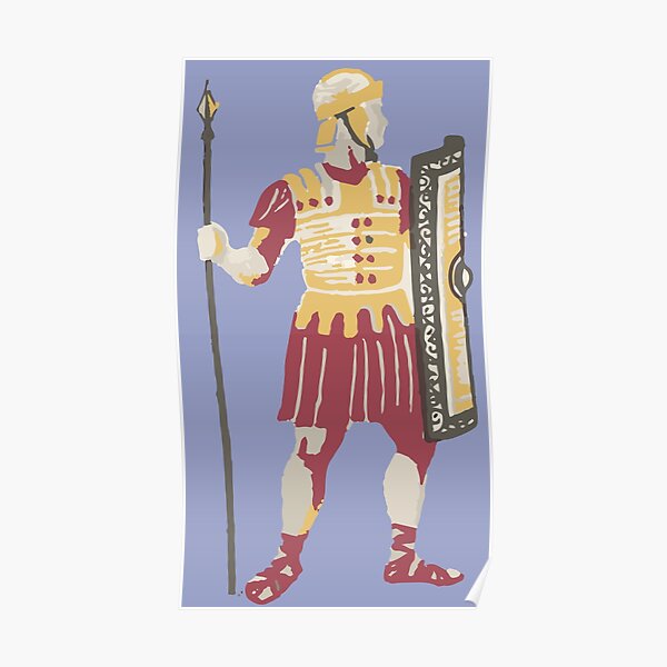 "roman soldier" Poster by Luck-1997 | Redbubble