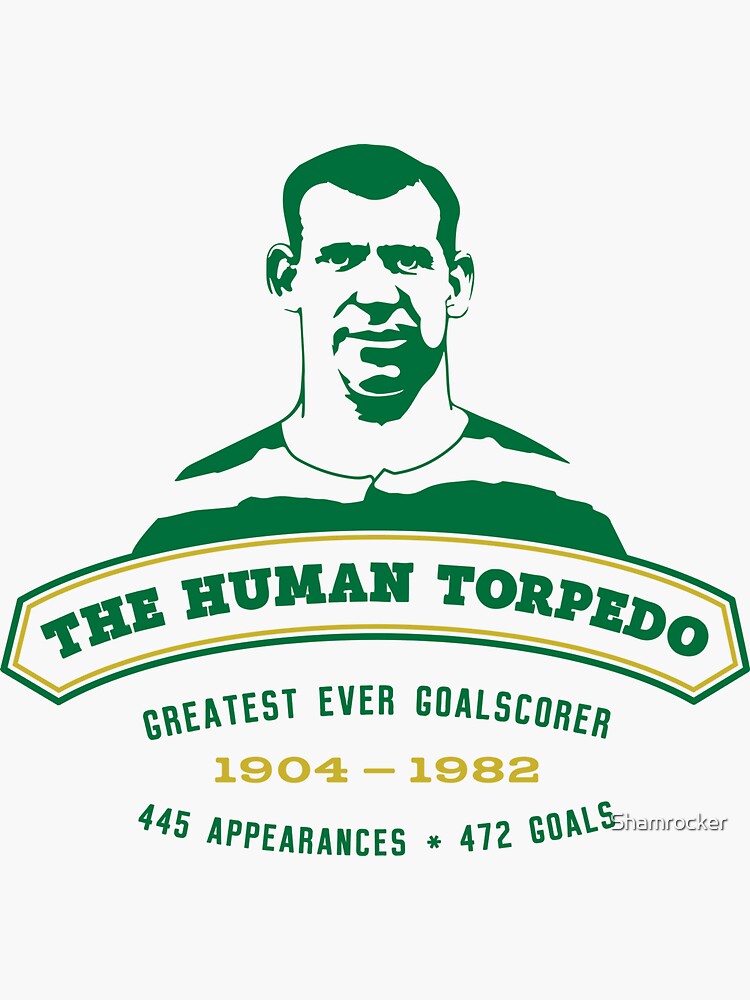 "The Human Torpedo" Sticker for Sale by Shamrocker | Redbubble