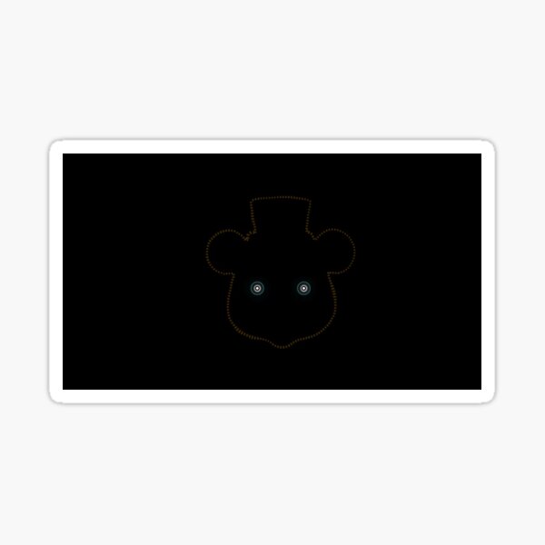 "Five Nights at Freddy's Visualizer" Sticker by mrchavez1 | Redbubble