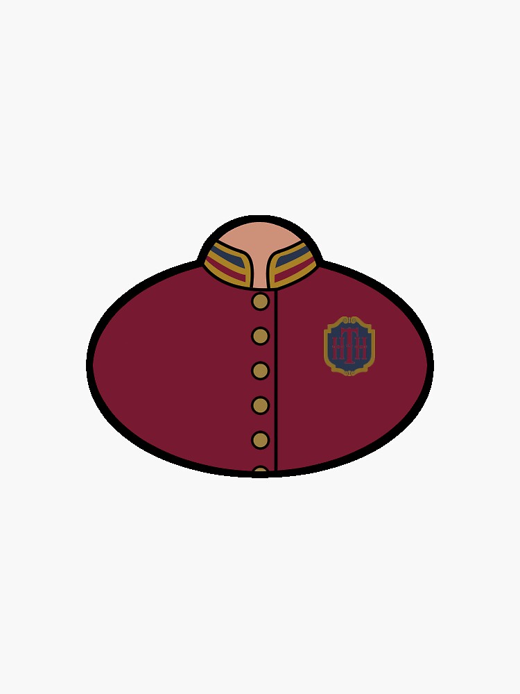 "Hollywood Tower Bellop" Sticker by HappyHauntsPins | Redbubble