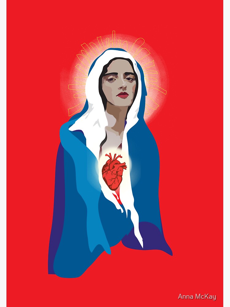 "Virgin of Guadalupe" Sticker for Sale by annamckay | Redbubble