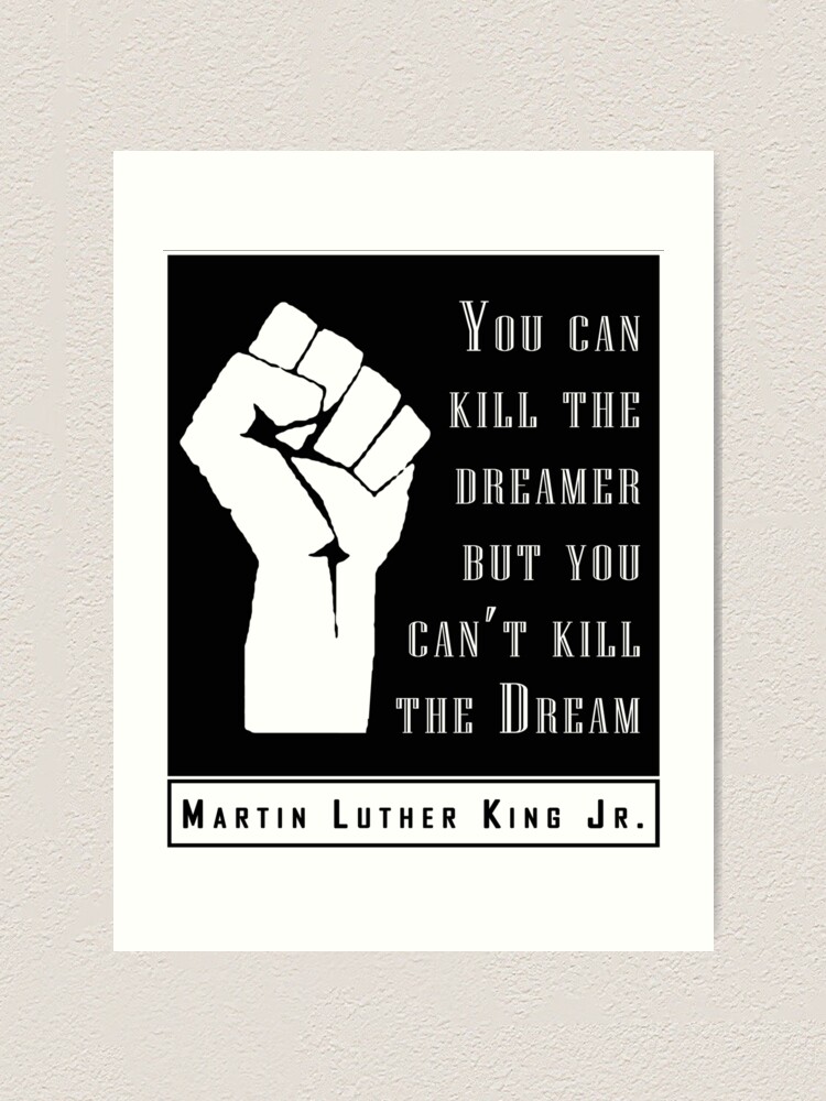" Martin Luther King Jr MLK Posters Inspiring Black Leaders Fist BLM ...
