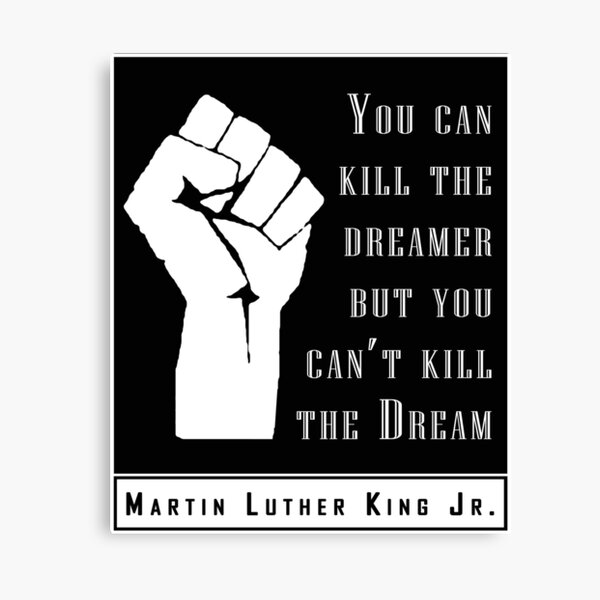 " Martin Luther King Jr MLK Posters Inspiring Black Leaders Fist BLM ...