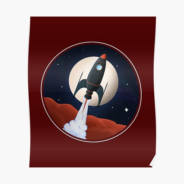 Rocketship Posters | Redbubble