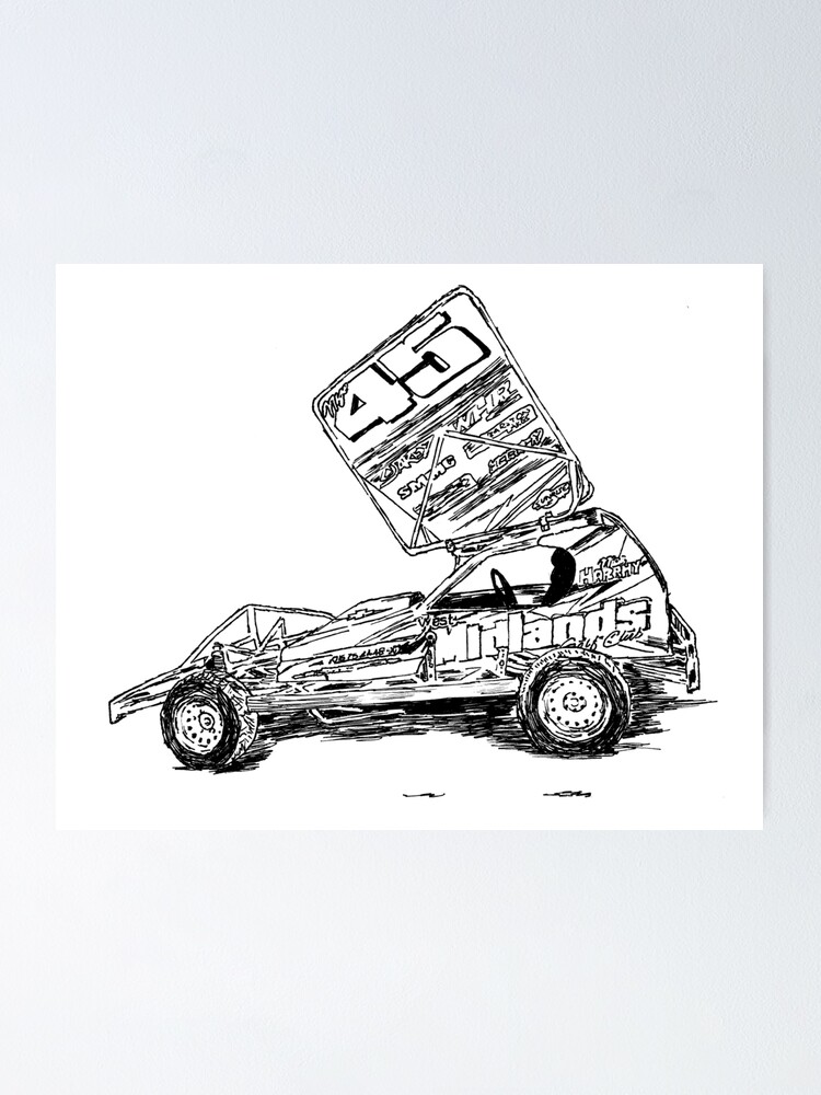 Póster «Dibujo de Nigel Harrhy» de stoopidstu | Redbubble