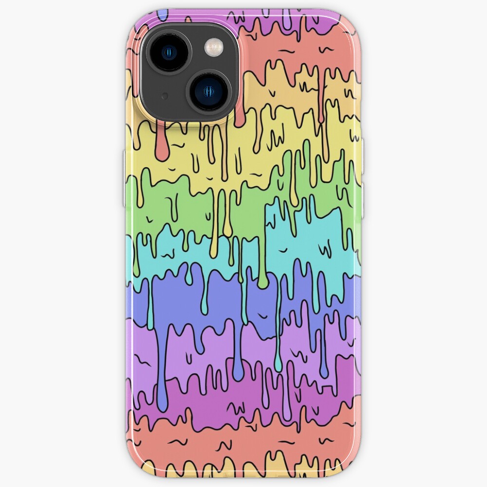 "Kawaii pastel slime drip aesthetic cute" iPhone Case for Sale by ...