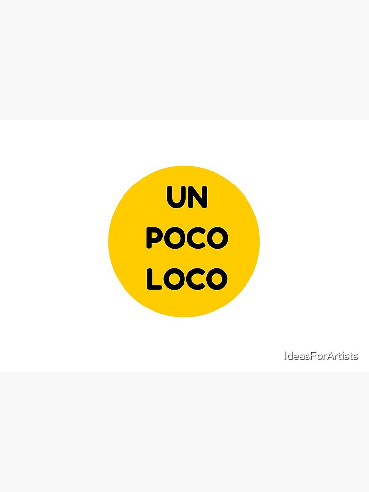 "Un Poco Loco" Mask for Sale by IdeasForArtists | Redbubble