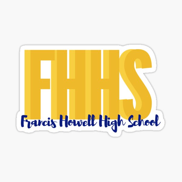 "Francis Howell High School" Sticker for Sale by stlschooldesign ...