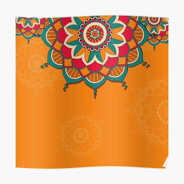 "Mandala pattern" Poster by abladesign | Redbubble