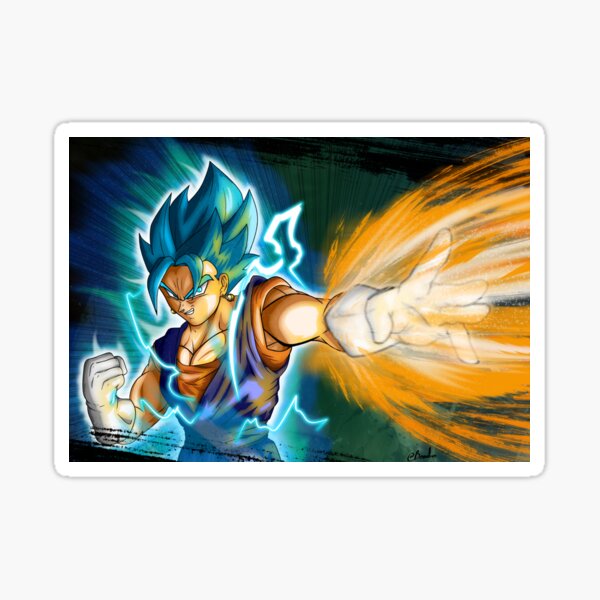 "Vegito Blue Spirit sword" Sticker for Sale by Bessalius | Redbubble