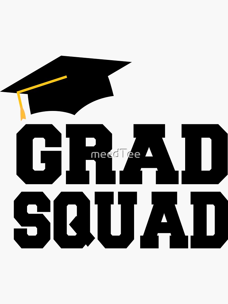 "Grad Squad | Class of 2020 | 2020 Graduation squad " Sticker for Sale ...