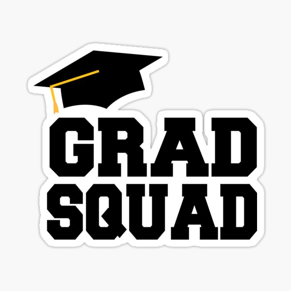 "Grad Squad | Class of 2020 | 2020 Graduation squad " Sticker for Sale ...