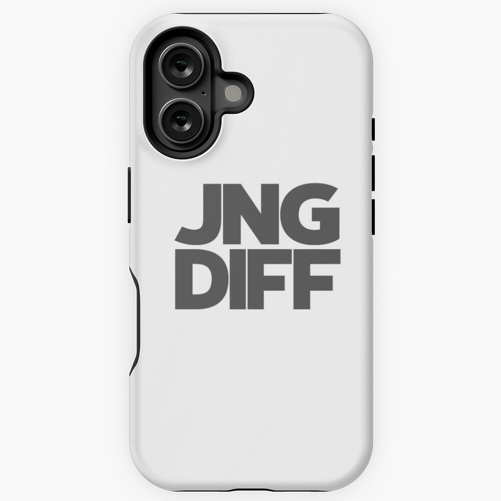 "JNG DIFF | Jungle Difference | Gray Text" Sticker for Sale by agsduy ...