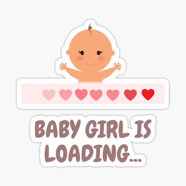 "Baby Girl Is Loading: Pregnancy Announcement Gift - Pregnant Woman ...