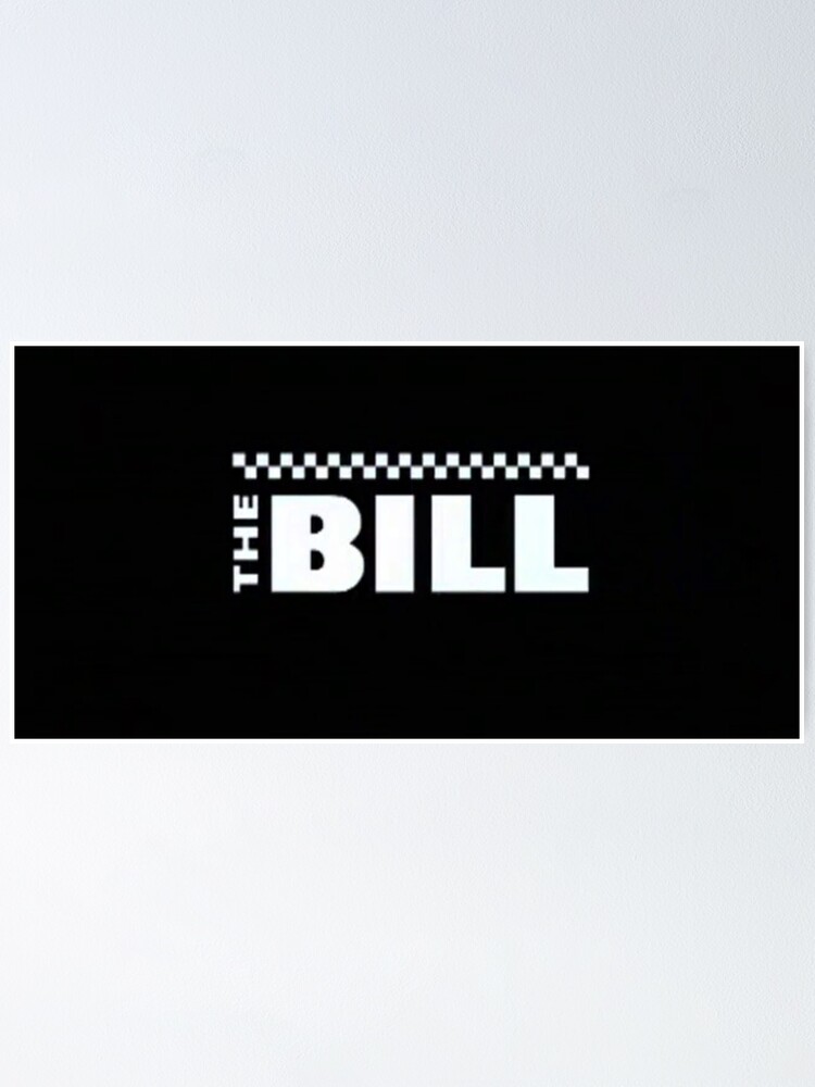 "The Bill Logo" Poster for Sale by VictoriaManson | Redbubble