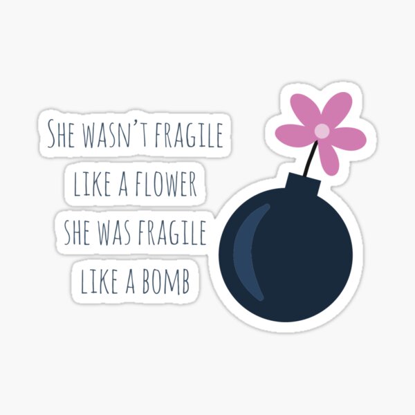 "Miss Atomic Bomb" Sticker by mariamschaos | Redbubble