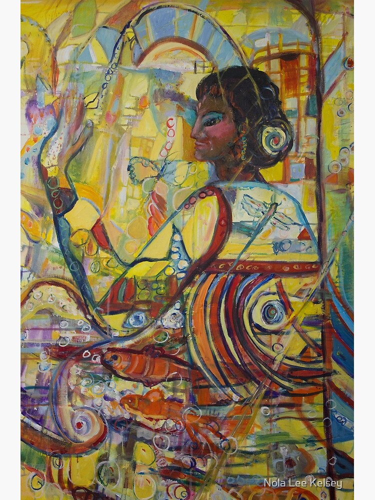 "Genes Fine Art Painting" Art Print by NolaLeeKelsey | Redbubble