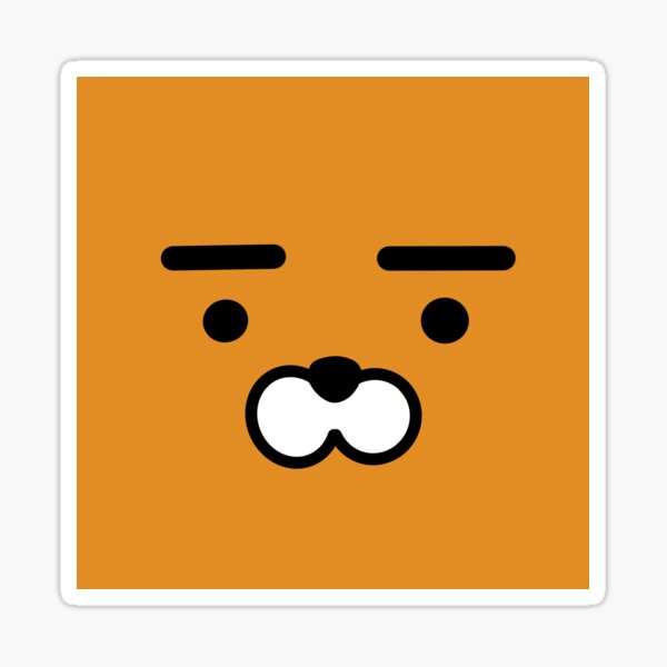 "Ryan Face Tile Background Design Pattern" Sticker for Sale by ...