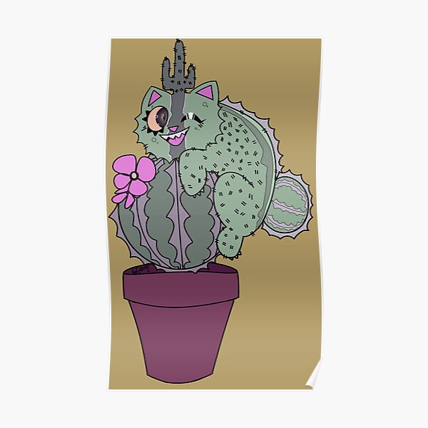 "CATTUS" Poster by Creepy-Cato | Redbubble