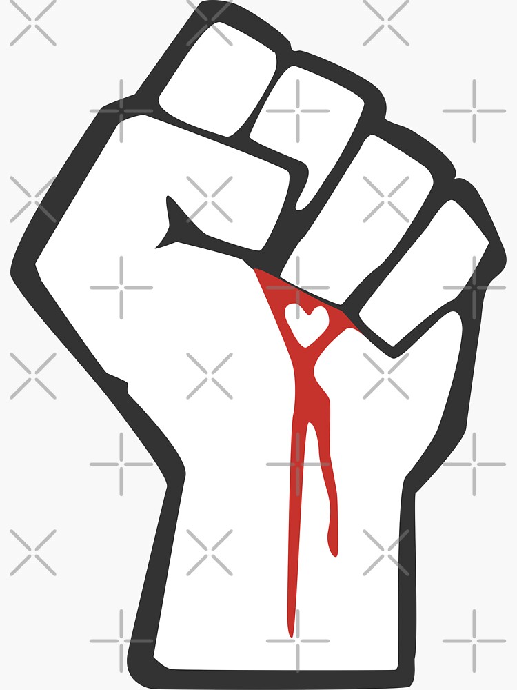 "BLM LOGO" Sticker for Sale by Sutra-Lotus-Co | Redbubble