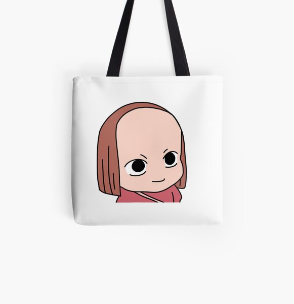 Big Forehead Anime Girl Meme Tote Bag By Smileyfriend Redbubble