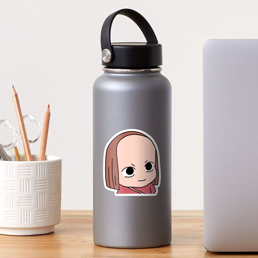 Big Forehead Anime Girl Meme Sticker For Sale By Smileyfriend Redbubble
