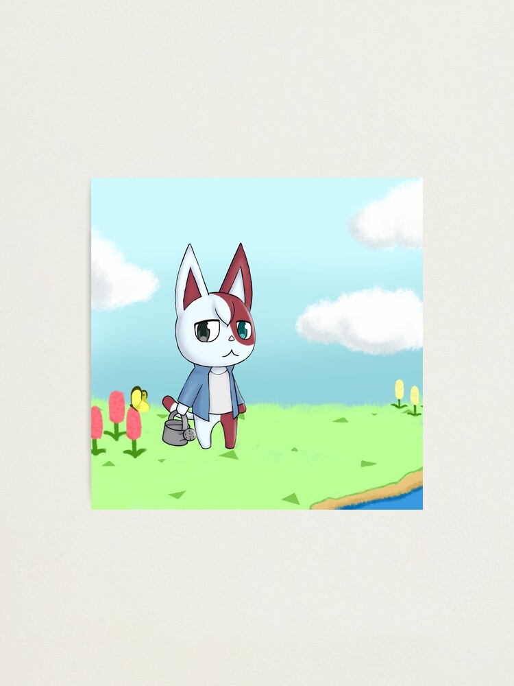 Lámina fotográfica «MHA x ACNH Meowdoroki» de CoralTheCookie | Redbubble