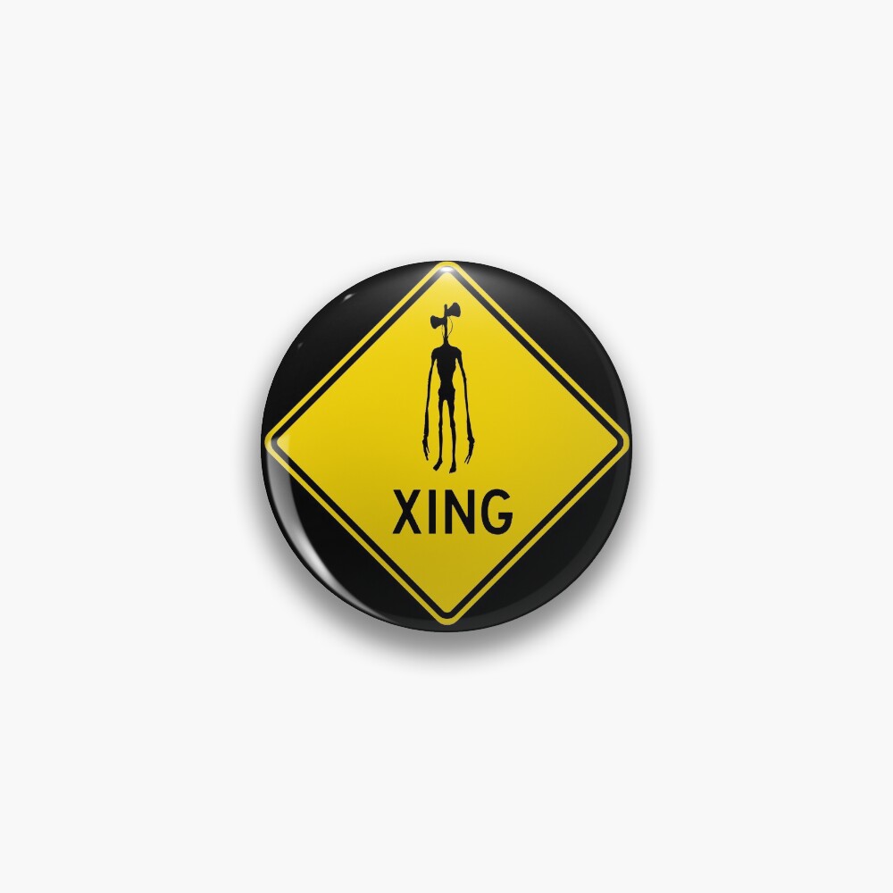 " Siren Head XING" Pin for Sale by Noah357 | Redbubble
