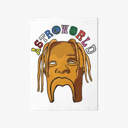 "Astro Head" Art Board Print for Sale by Noras-Designs | Redbubble