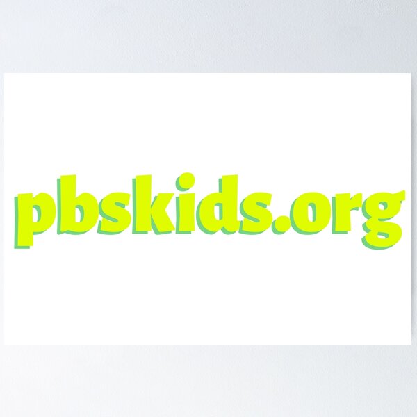 "pbs kids" Poster for Sale by tngochi714 | Redbubble