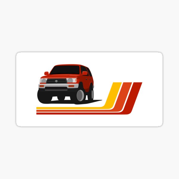 "3rd Gen Toyota 4Runner" Sticker for Sale by Doug1234 | Redbubble