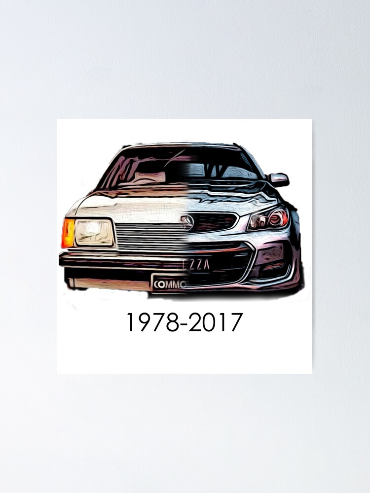 "RIP Holden Commodore" Poster for Sale by Andmaj | Redbubble