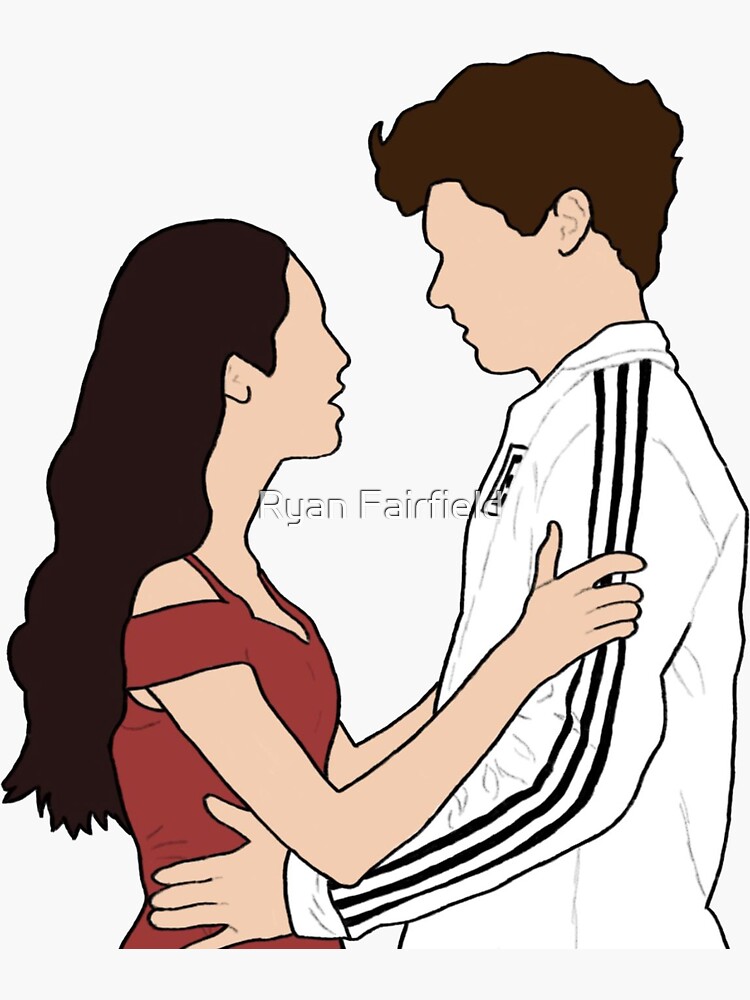 "Ricky and Nini from HSMTMTS" Sticker for Sale by ryanjiewei | Redbubble