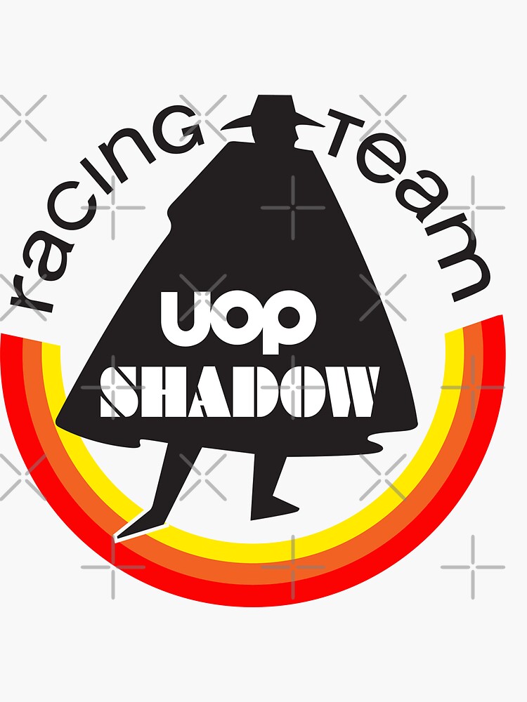 "UOP Shadow Racing Team retro F1 logo - small" Sticker for Sale by ...