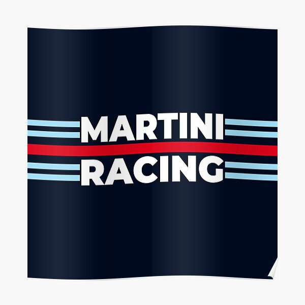 "Martini Racing" Poster by iBruster | Redbubble