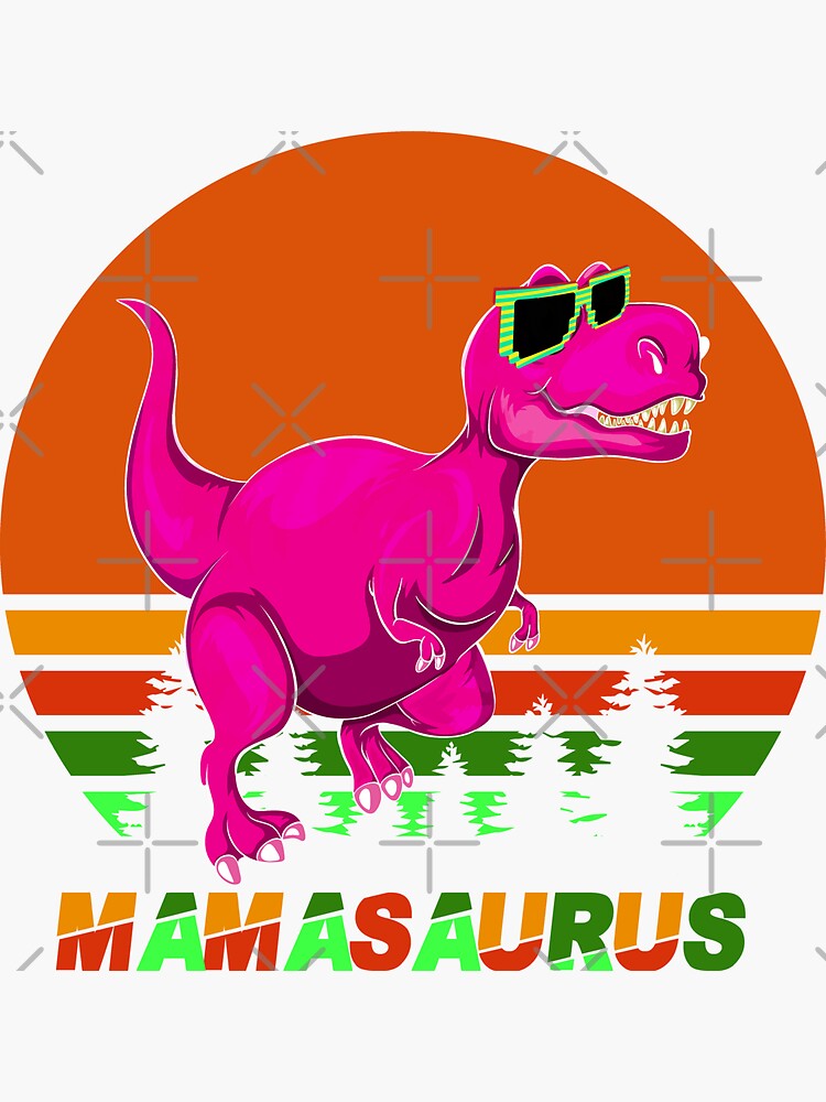 "mamasaurus" Sticker for Sale by danyc88 | Redbubble