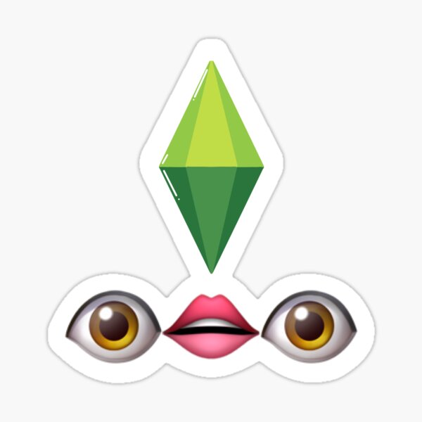 "Sims Emoji Design" Sticker by OasisStickers | Redbubble