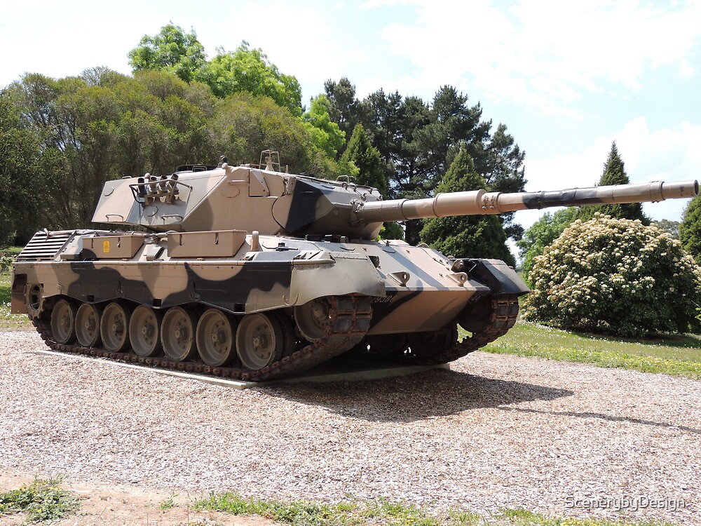 "Leopard AS1 Main Battle Tank" by ScenerybyDesign | Redbubble