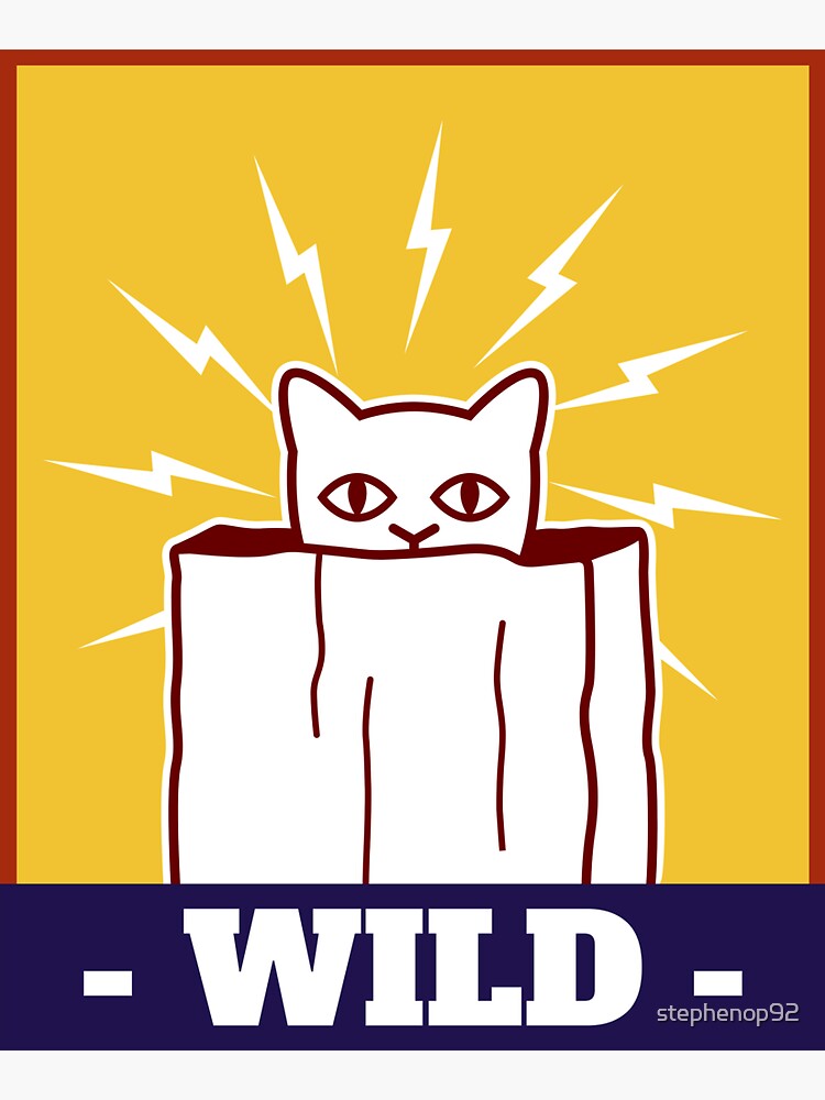 "Wild - Cat" Sticker by stephenop92 | Redbubble