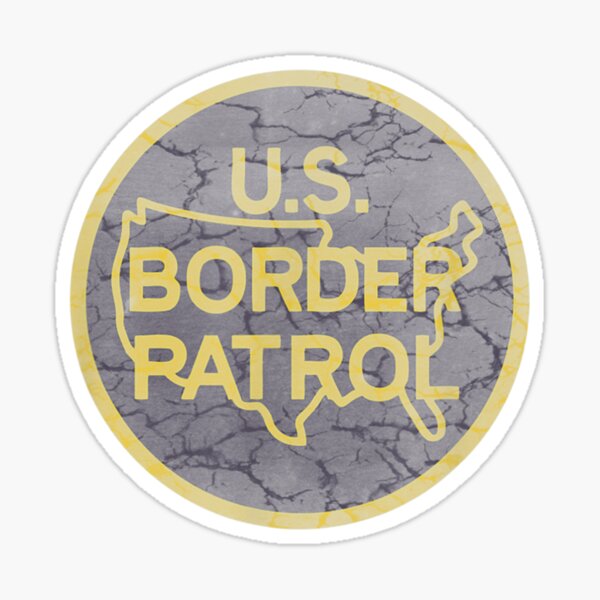 "US BORDER PATROL LOGO" Sticker for Sale by EdmundoAguiar | Redbubble