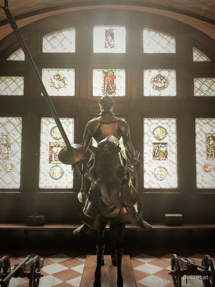 "Medieval Romanian Knight" Sticker by puszecat | Redbubble