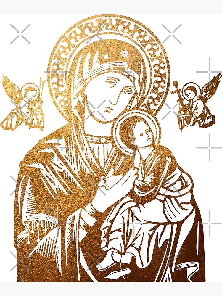 "Our Lady Of Perpetual Help" Poster by neteor | Redbubble