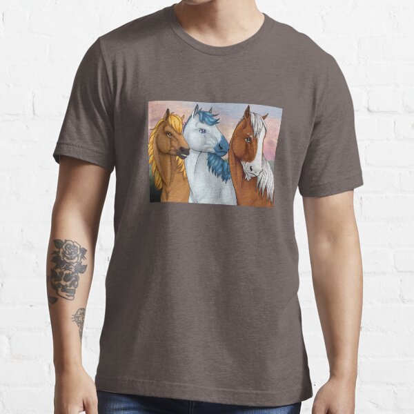 "Star Stable Guardian Horses" T-shirt for Sale by Hokkio | Redbubble ...