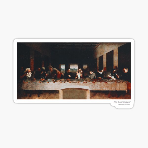 "Once Upon a Time - The Last Supper" Sticker for Sale by kacper0623 ...