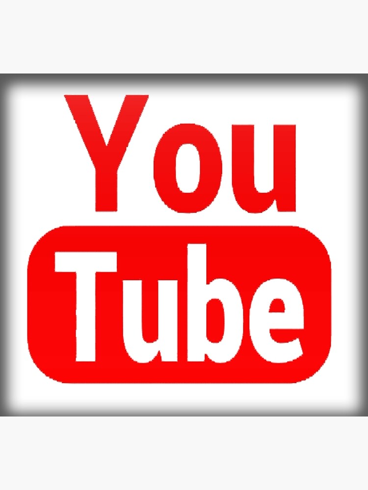 "Youtube logo" Poster by PawanDnr | Redbubble