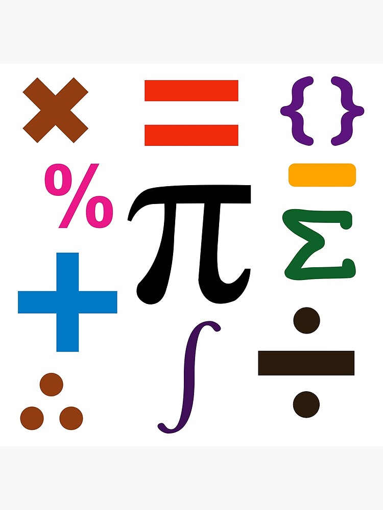 "Maths is Everywhere " Poster for Sale by NeerajChawla | Redbubble