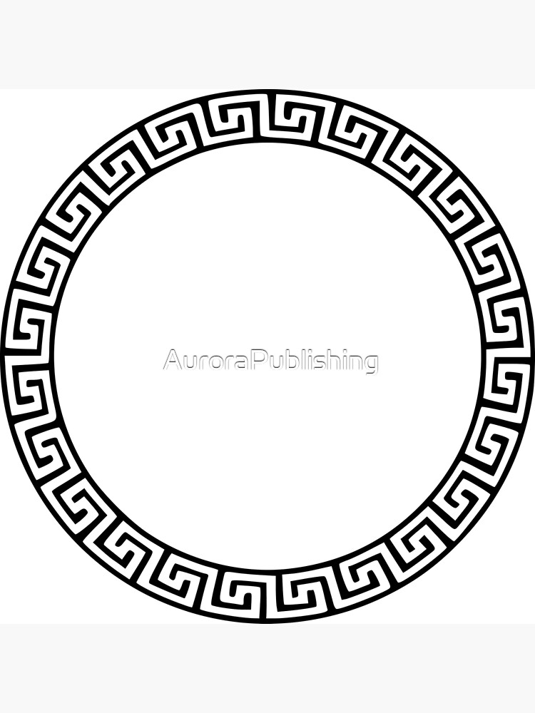 "Greek circle" Poster for Sale by nebojsar | Redbubble