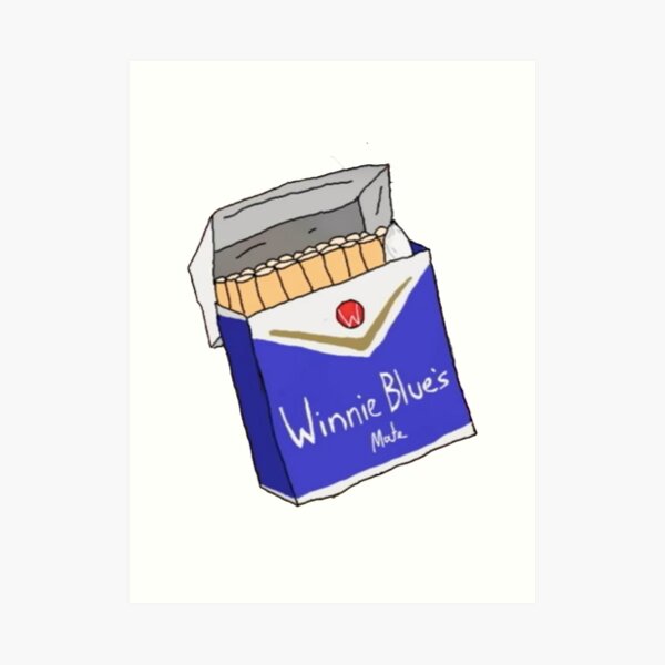 "Winnie Blues Mate Mike Nolan The Big Lez Show" Art Print by ...